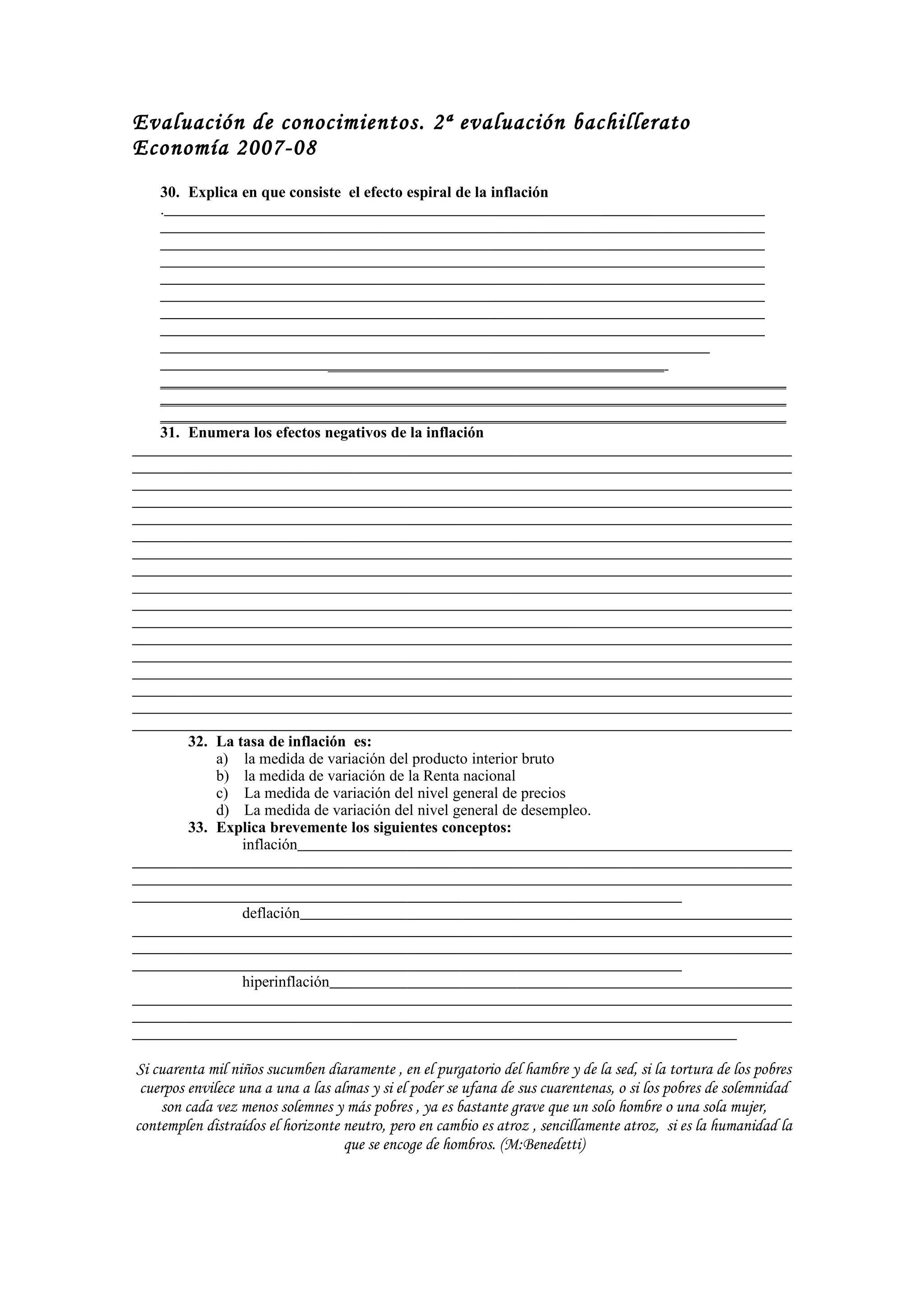 Control 2 Evaluacion Sin Crisis | PDF