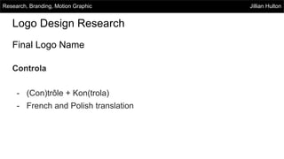 Logo Design Research | PPT