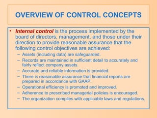 Control&accounting information system | PPT