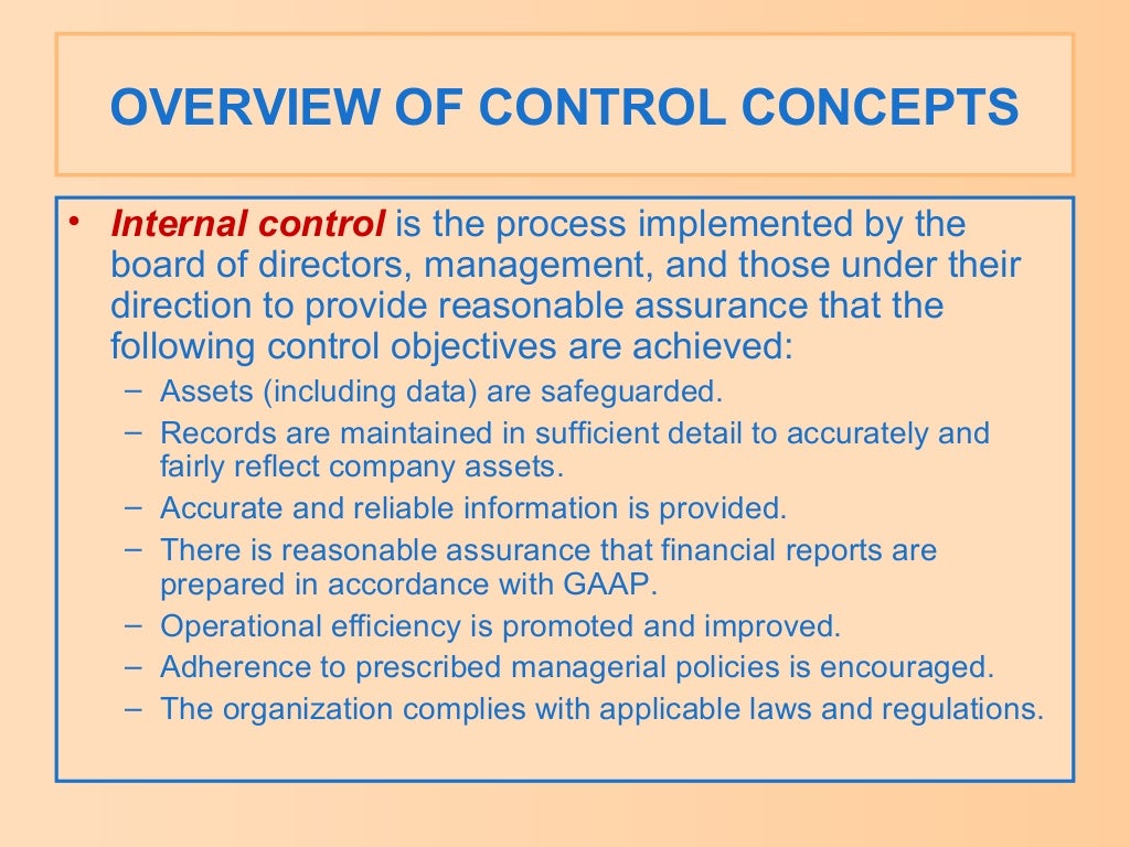 Controlandaccounting Information System