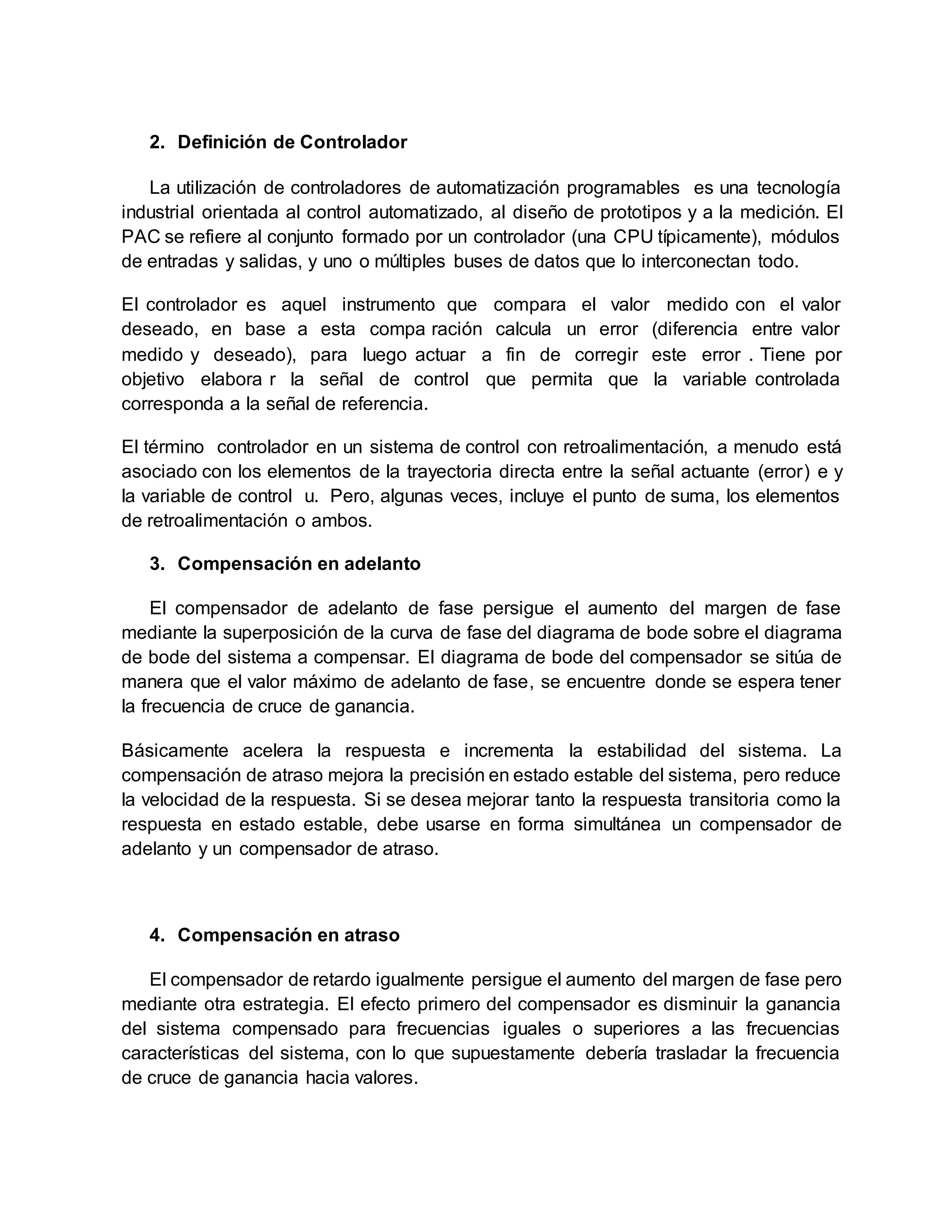 Controladores | DOCX