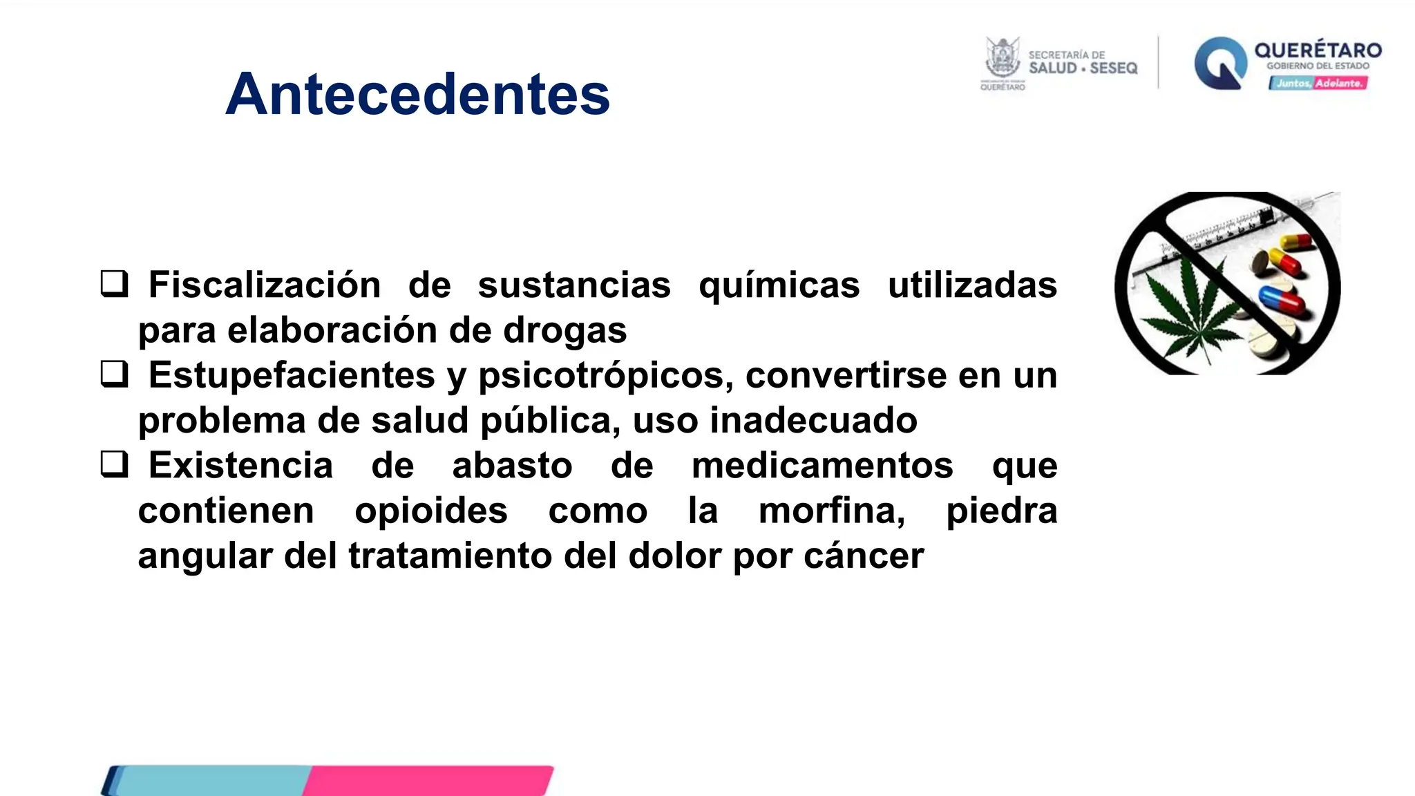 Control de medicamentos estupefacientes. | PPTX