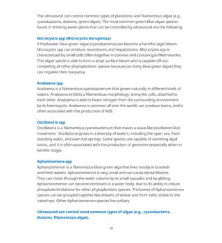 White paper: Control algae in drinking water reservoirs white paper | PDF