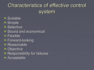 The System and Process of Controlling | PPT