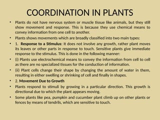 10th CLASS CONTROL AND COORDINATION NERVOUS SYSTEM AND HORMONES | PPTX