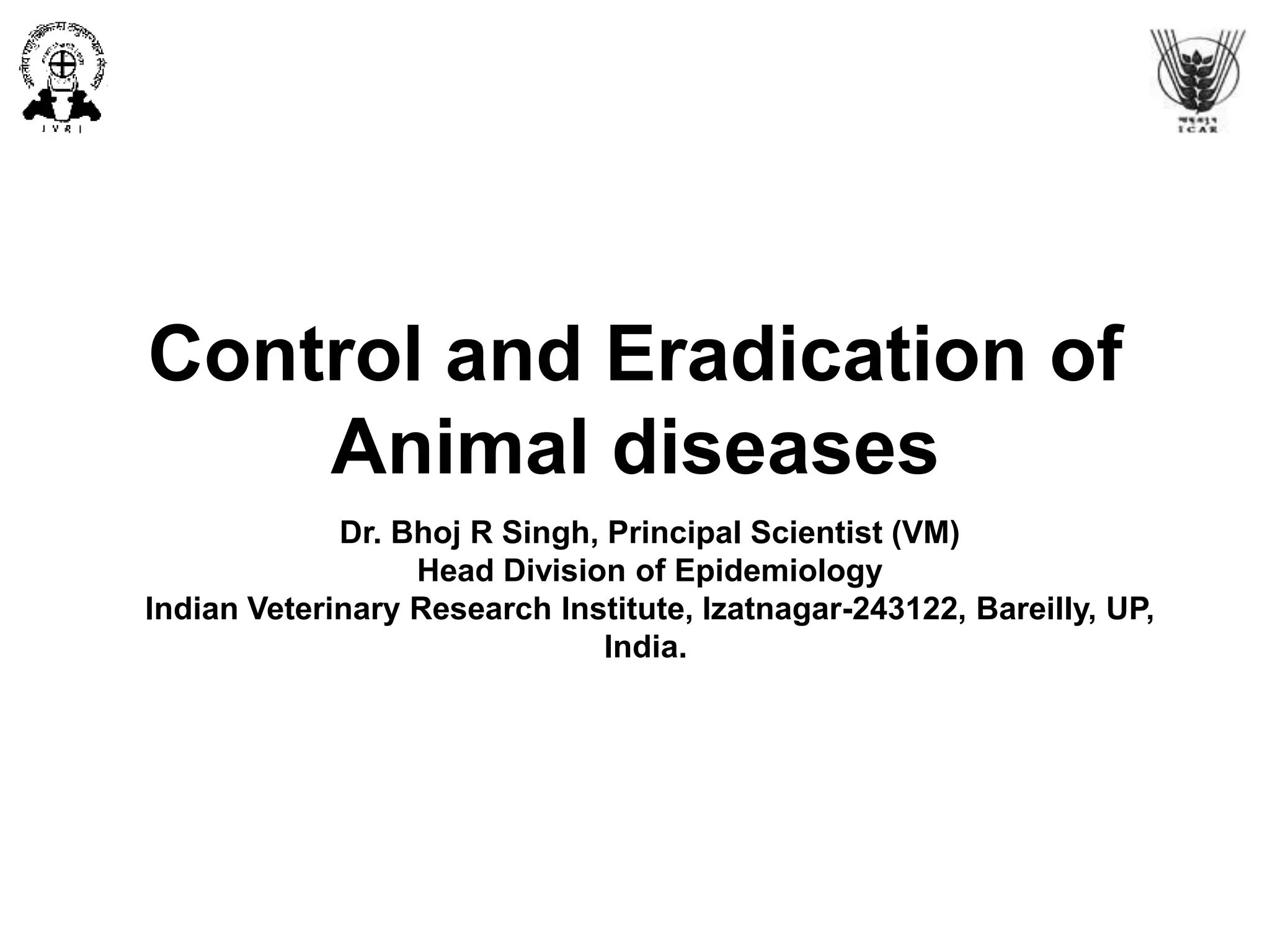 Control and Eradication of Animal diseases.pptx