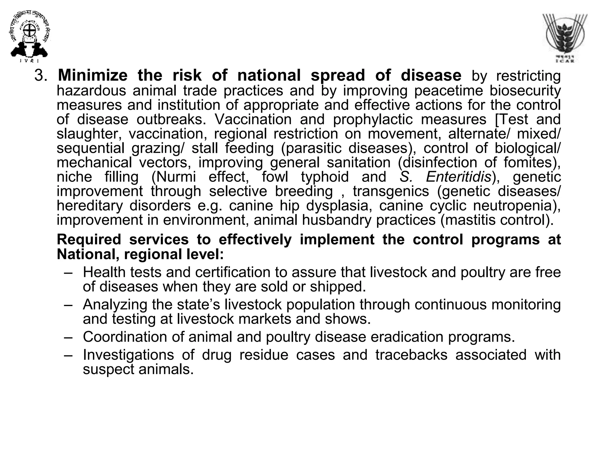 Control and Eradication of Animal diseases.pptx