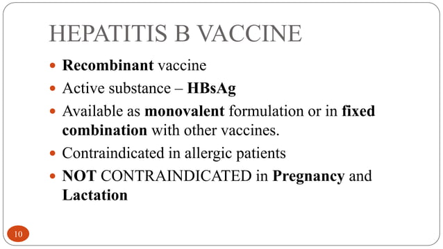 Control and prevention of hepatitis b | PPT