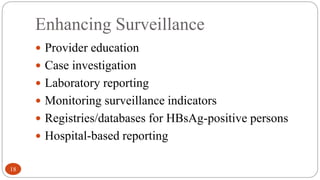 Control and prevention of hepatitis b | PPT