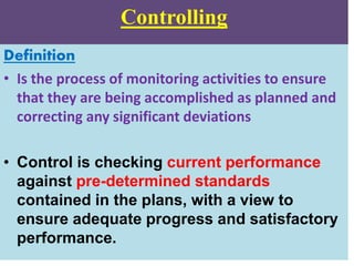 Controlling . | PPTX