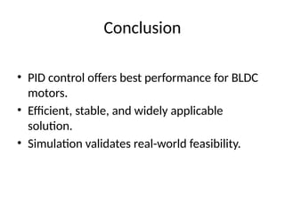 Control BLDC PID controlller Presentation.pptx