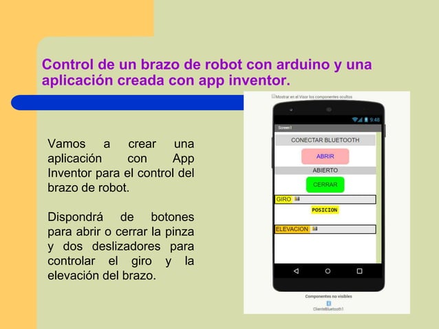 Control Brazo Robot Ppt Descarga Gratuita