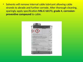 Inspection on control cable and it's various methods | PPTX