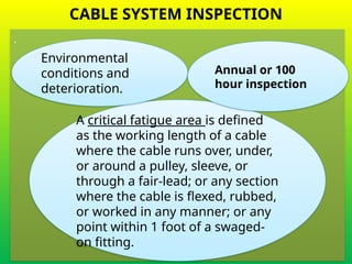 Inspection on control cable and it's various methods | PPTX