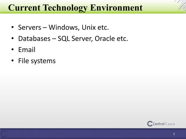 ControlCase Data Discovery and PCI DSS | PPT