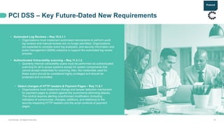 ControlCase PCI v4.0.1 Webinar Future Dates Requirements | PDF