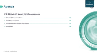 ControlCase PCI v4.0.1 Webinar Future Dates Requirements | PDF
