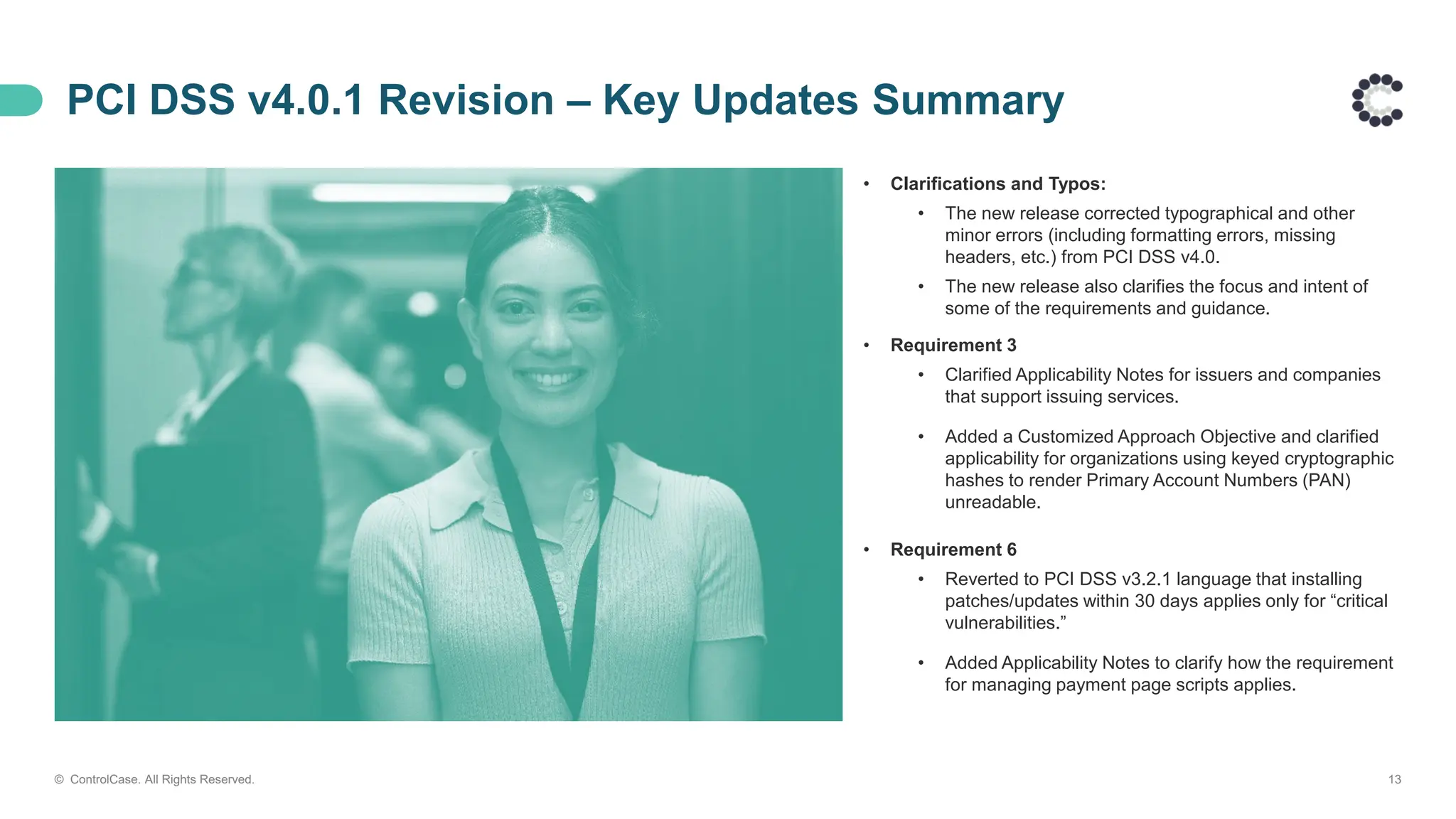 PCI v4.0.1 Future Dated Requirements Webinar - ControlCase | PDF | Credit Cards | Personal Debt