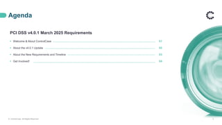 PCI v4.0.1 Future Dated Requirements Webinar - ControlCase | PDF | Credit Cards | Personal Debt
