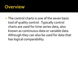 Control Chart | PPTX | Science
