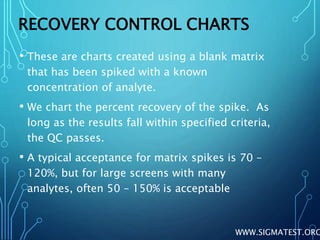 Control Charts in Lab and Trend Analysis | PPTX