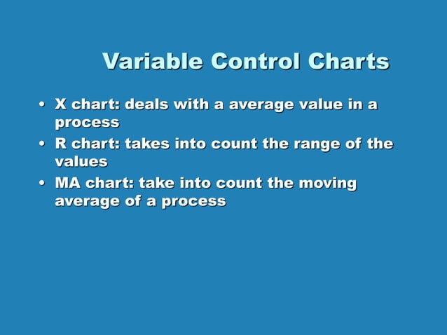 Control Chart Basics.ppt | Business and Finance