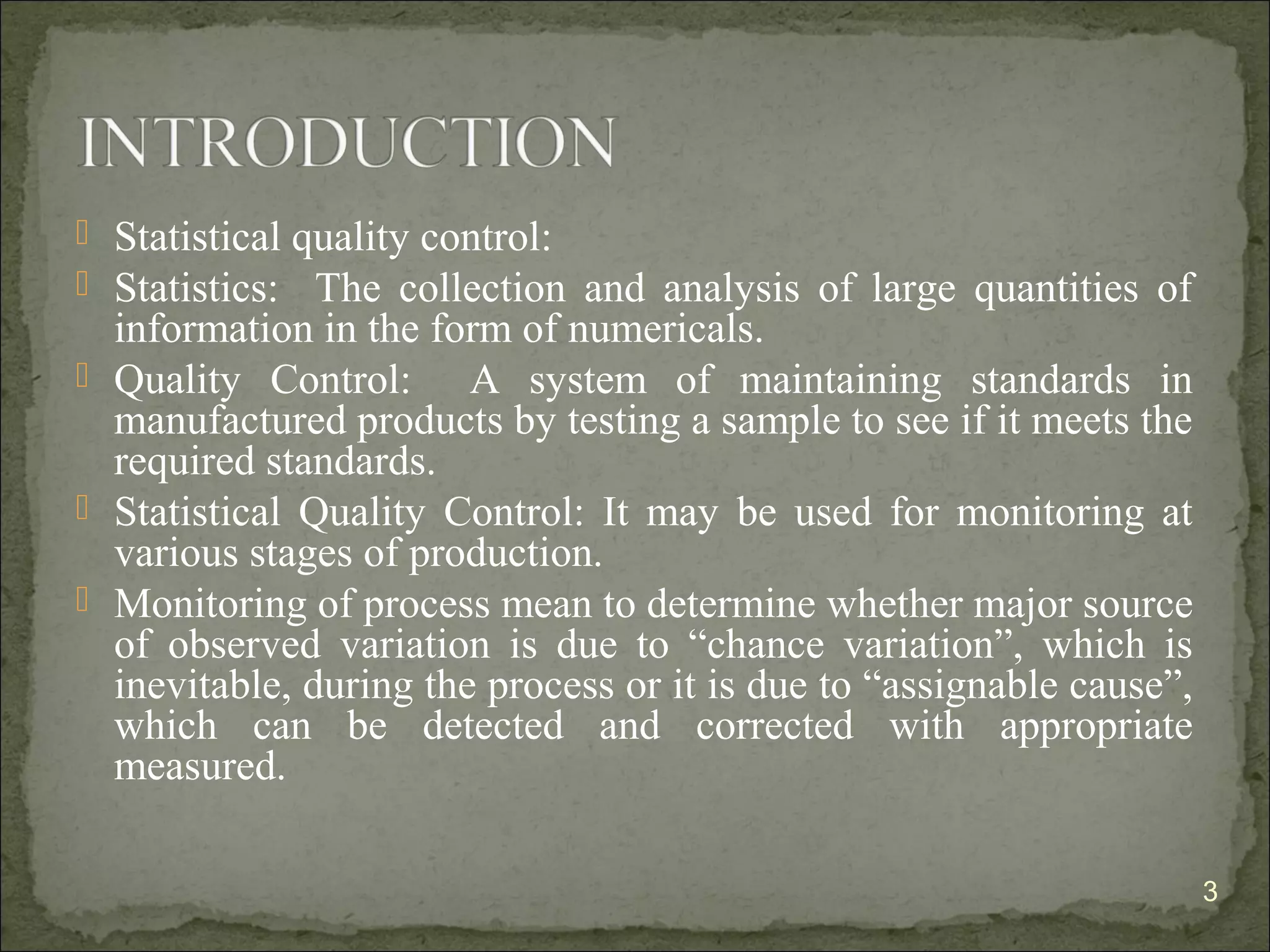 Control chart ppt | PPT