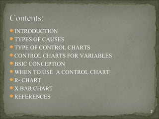 Control chart ppt | PPT