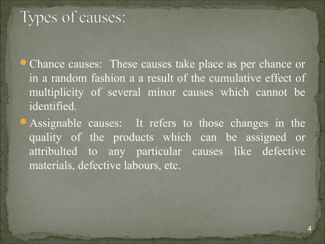 Control chart ppt | PPT | Physics | Science