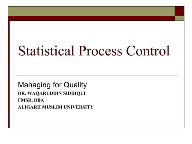 Control charts | PPTX