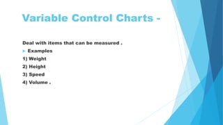 Control charts | PPT
