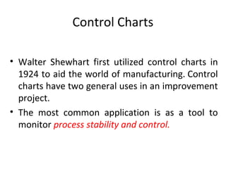 Control charts | PPT