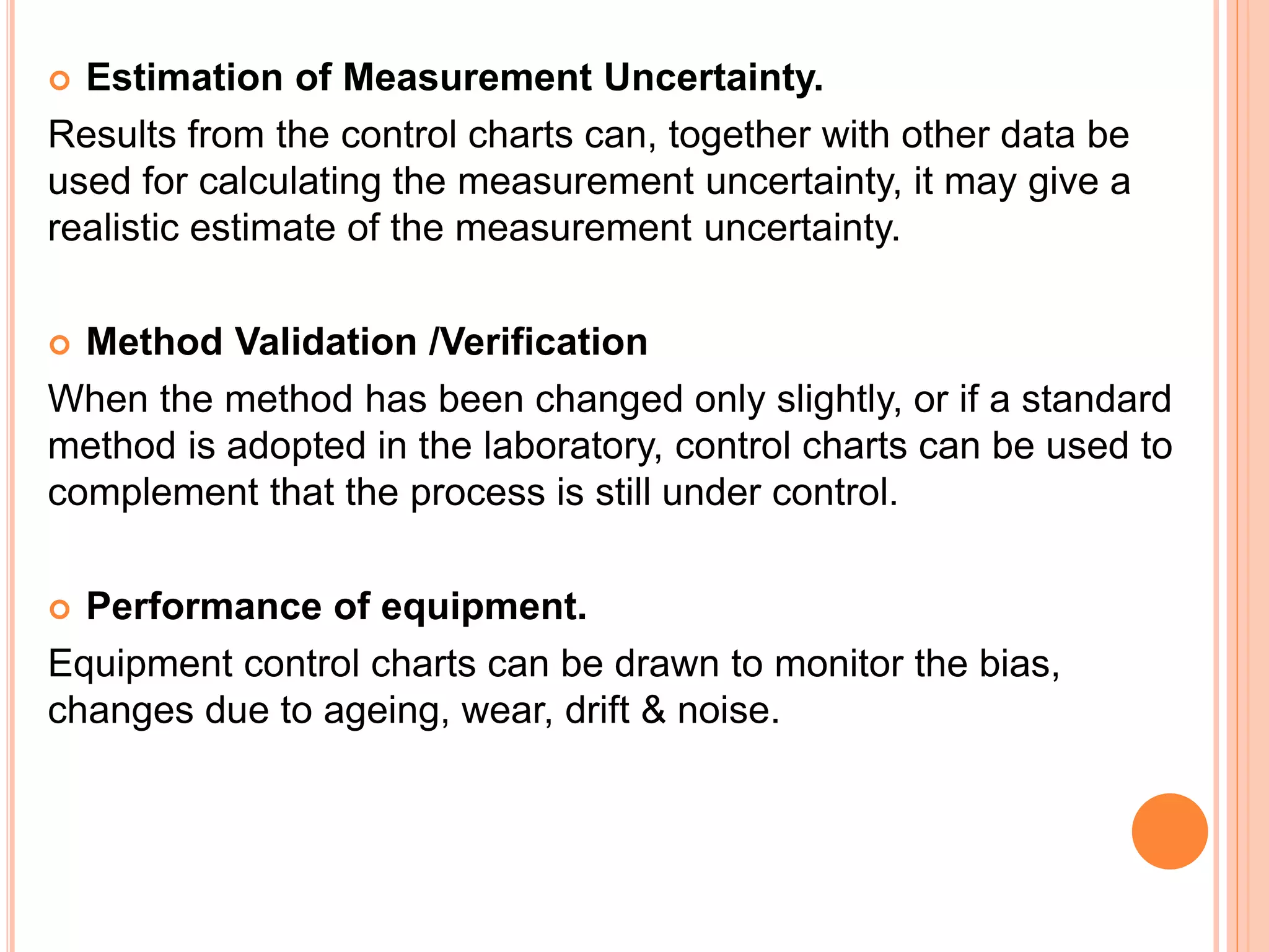 Use of control charts in laboratory as per ISO 17025:2017 | PPTX