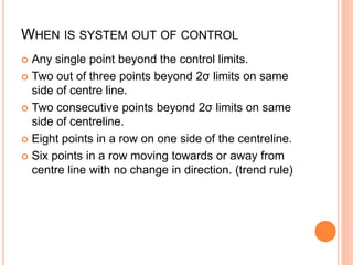 Use of control charts in laboratory as per ISO 17025:2017 | PPTX