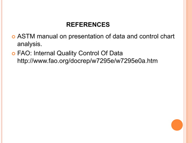 Use of control charts in laboratory as per ISO 17025:2017 | PPTX