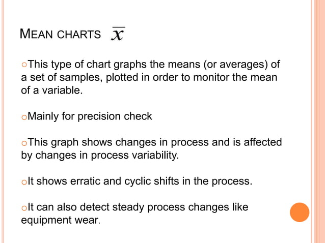 Use of control charts in laboratory as per ISO 17025:2017 | PPTX