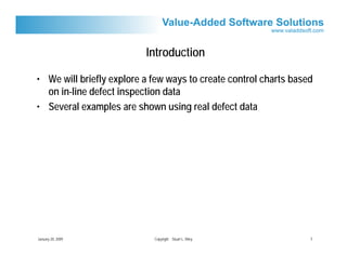 Control Charts For Semiconductor Defect Management | PPT