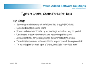 Control Charts For Semiconductor Defect Management | PPT