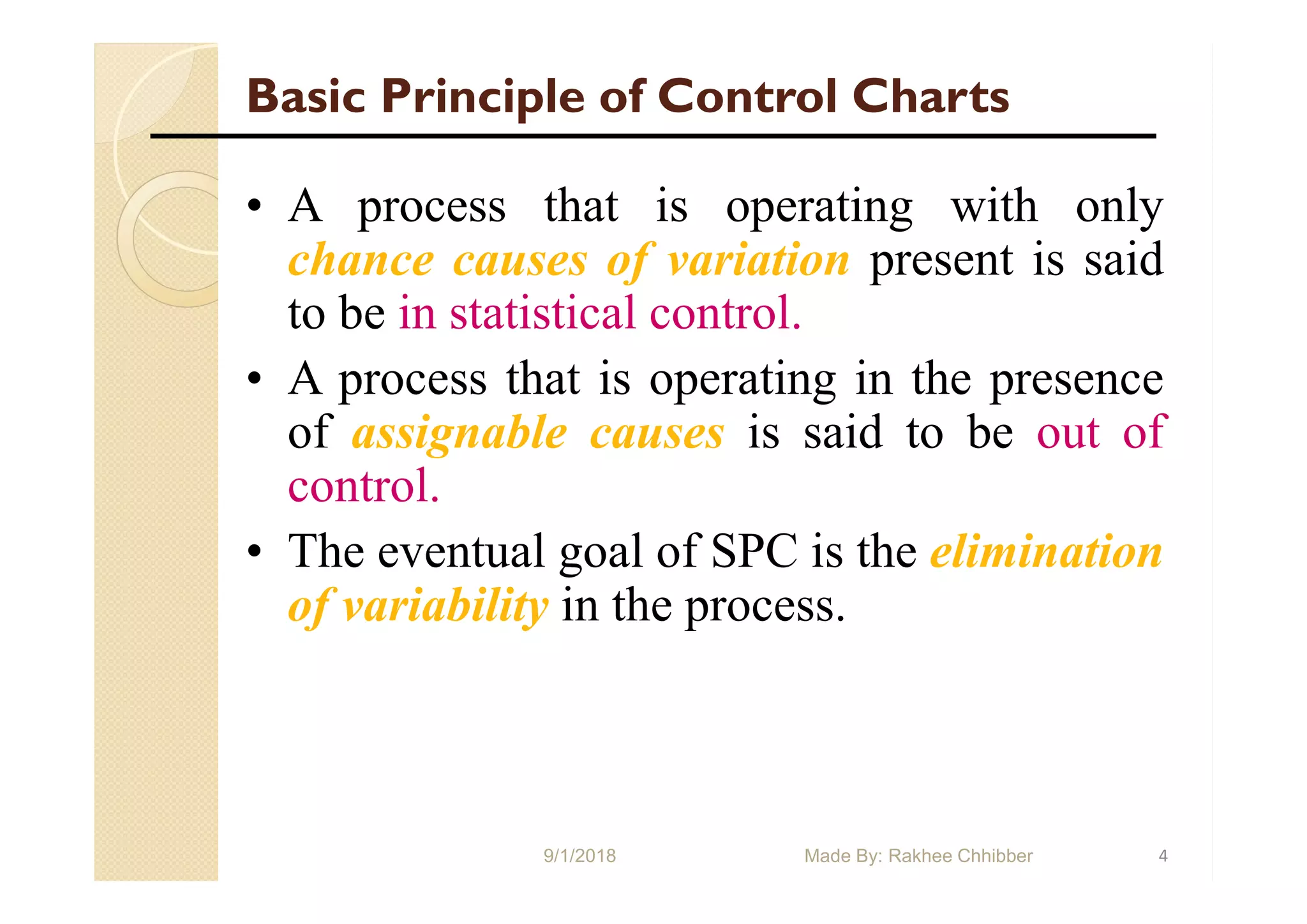 Control charts in statistical quality control | PDF