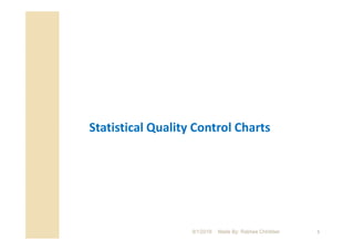 Control charts in statistical quality control | PDF