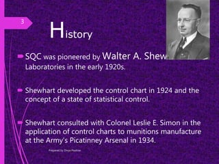 Statistical Quality control | PPTX