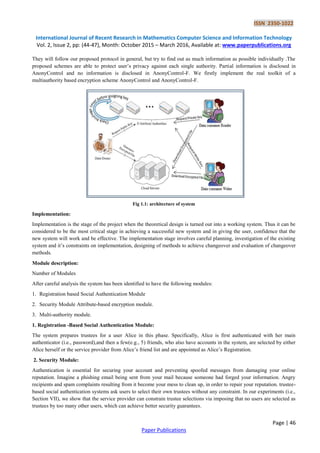 Control Cloud Data Access Using Attribute-Based Encryption | PDF