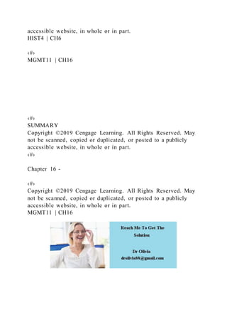 Control Copyright ©2019 Cengage Learning. All Rights Reserved. | DOCX