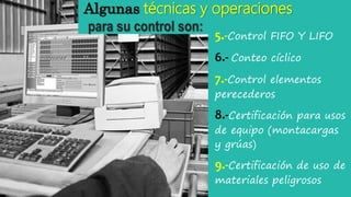 Control de almacenes | PPTX