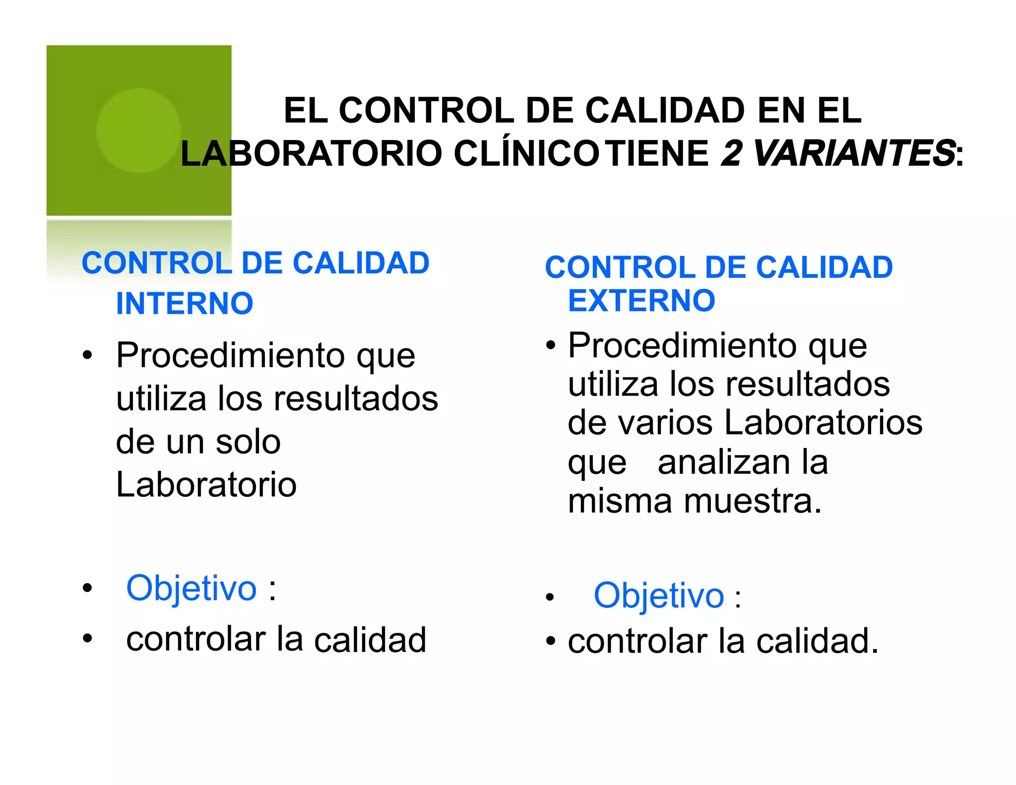 Control de calidad en bioquimica | PDF