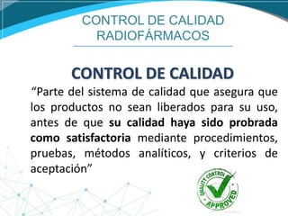 Control de calidad rf | PPTX