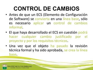 Control de cambios | PPTX