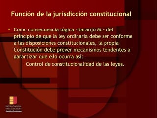 ENJ-100 Control De Constitucionalidad | PPT
