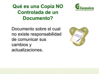Gestion de Control de Documentos | PPT
