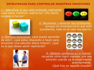Control de emociones. gm | PPTX